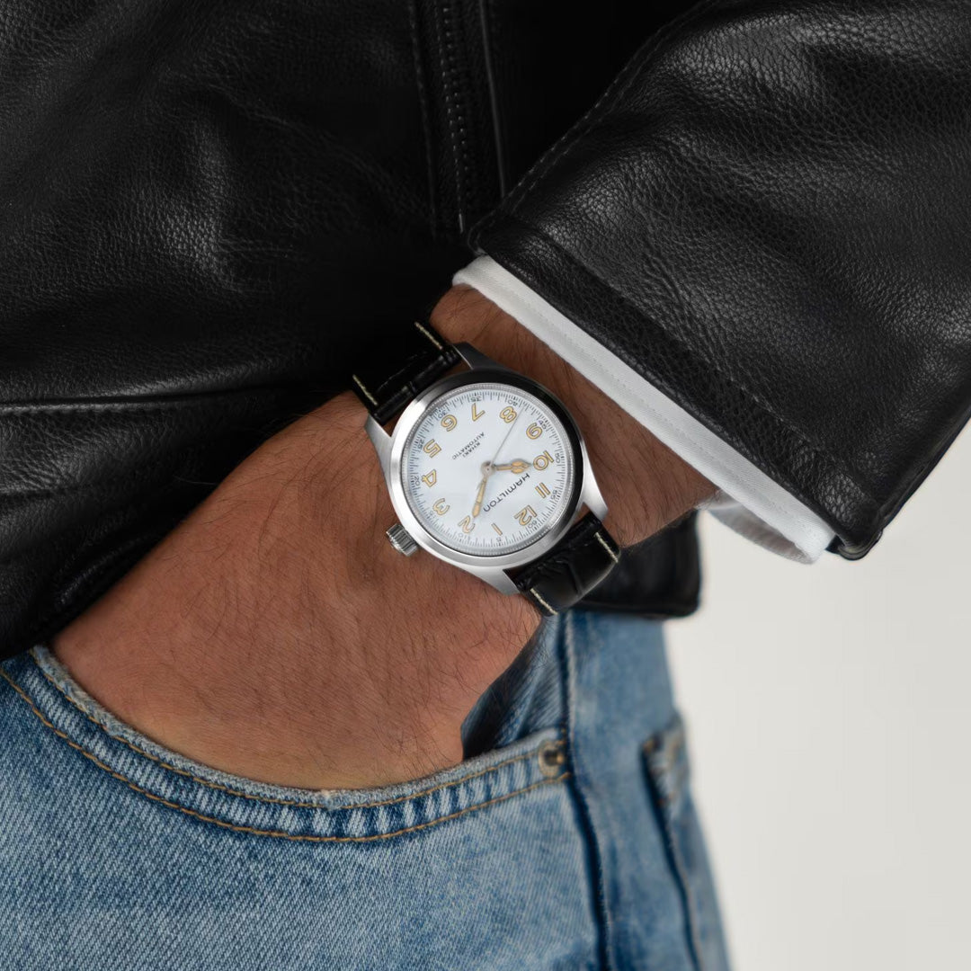 HAMILTON MURPH 38 MM WHITE – B. SERKOS