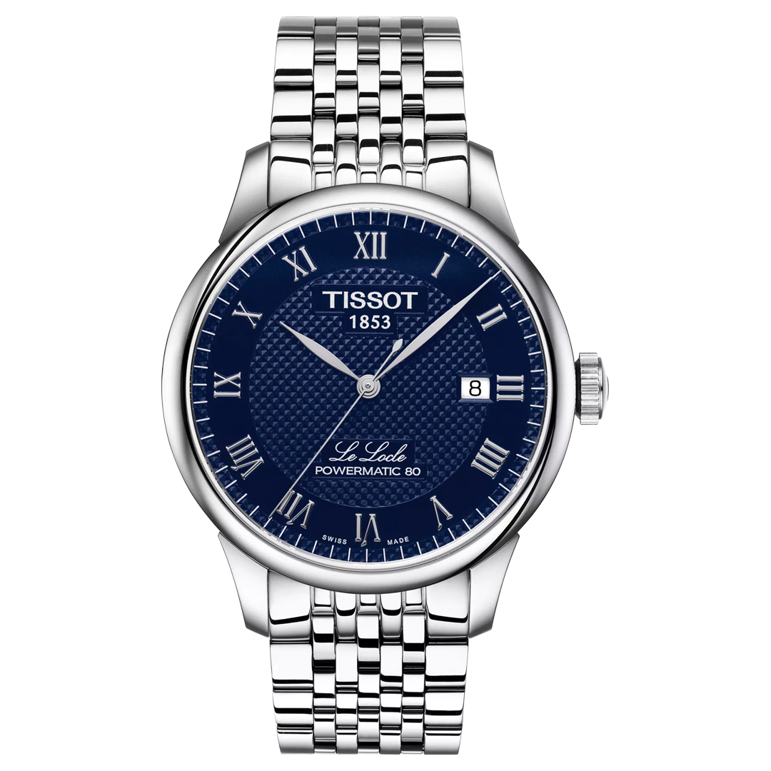 TISSOT LE LOCLE POWERMATIC 80 BLUE – B. SERKOS